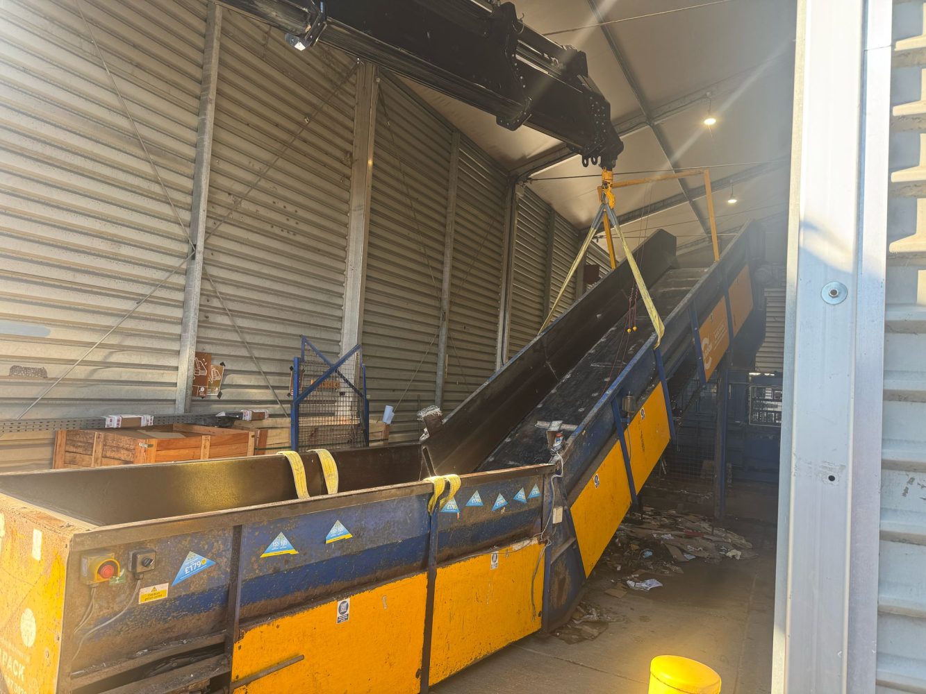 CASE STUDY: NEW CONVEYOR FEED SYSTEM - Mardon Balers